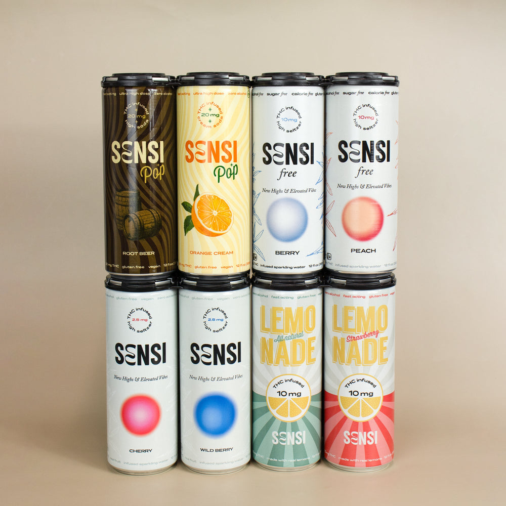 THC Seltzer vs Soda vs Lemonade vs Spirit: Find Your Perfect Drink | Sensi